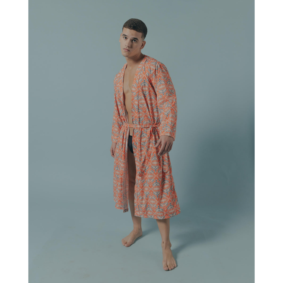 Mandarin Robe – Green Grass Trunk